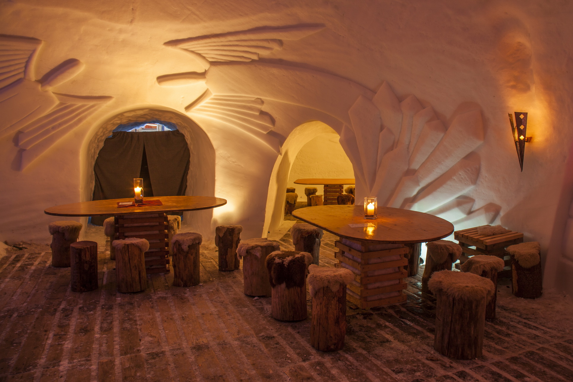Iglu Hotels: Romantische Auszeit im Schnee