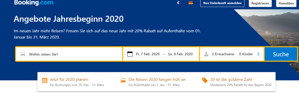 Booking.com Gutschein: Spart 15% auf Euren nächsten Urlaub