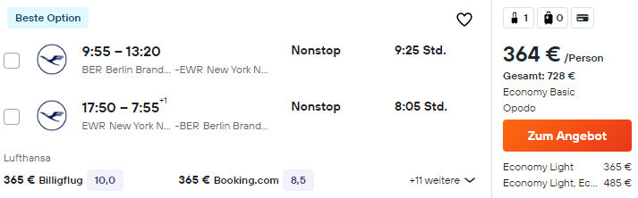 Mega-Metropole New York City: 8 Tage im super zentralen 4* Hotel am ...