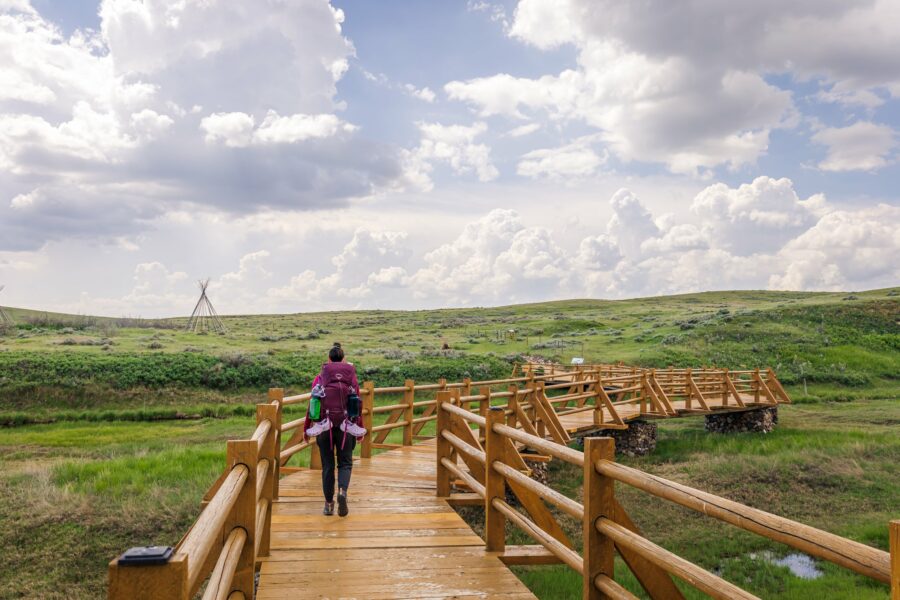 Atemberaubende Natur in Saskatchewans Grasslands Nationalpark