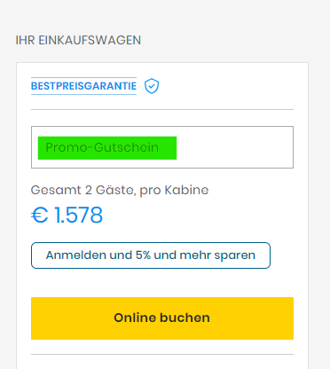 Costa Kreuzfahrten Gutschein: 20% Rabatt | September 2025