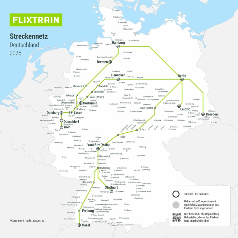 FlixTrain Gutschein: günstige Tickets ab 4€ | Juni 2026